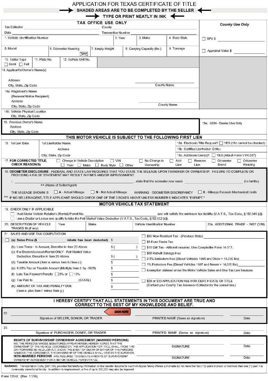 State Title Application OpenRoad Lending